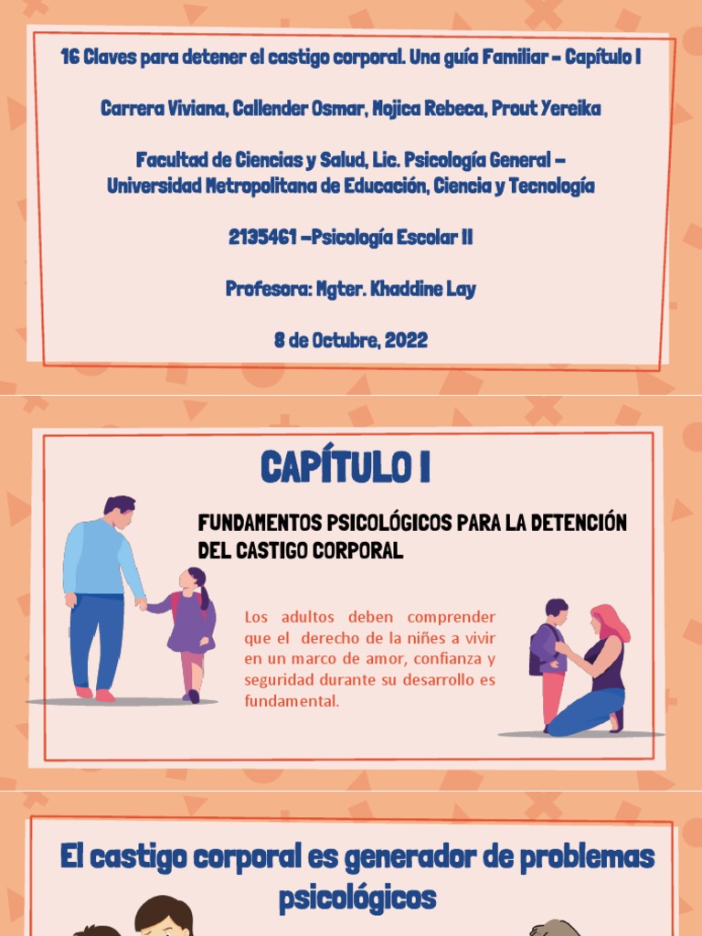 16 Claves para Detener El Castigo Corporal - Capitulo I | PDF | Salud y ...