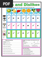 Like/Likes Worksheet for Grade 2 | PDF