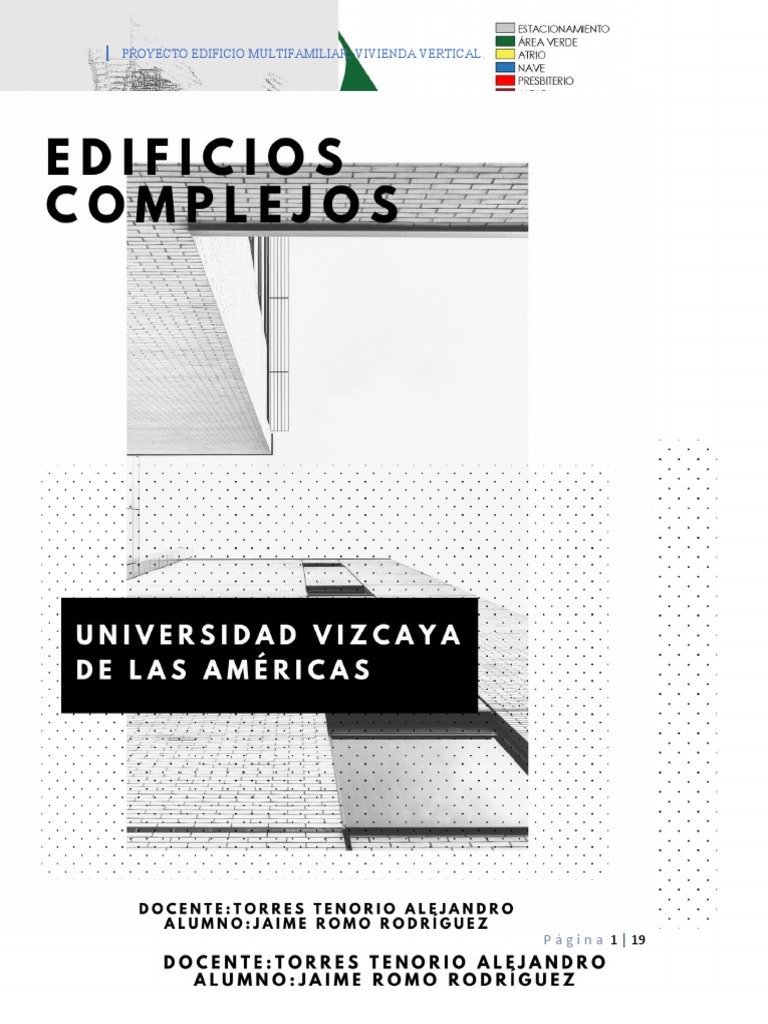 Edificios Complejos - Docx - 0 | PDF | Altar | Iglesia (edificio)