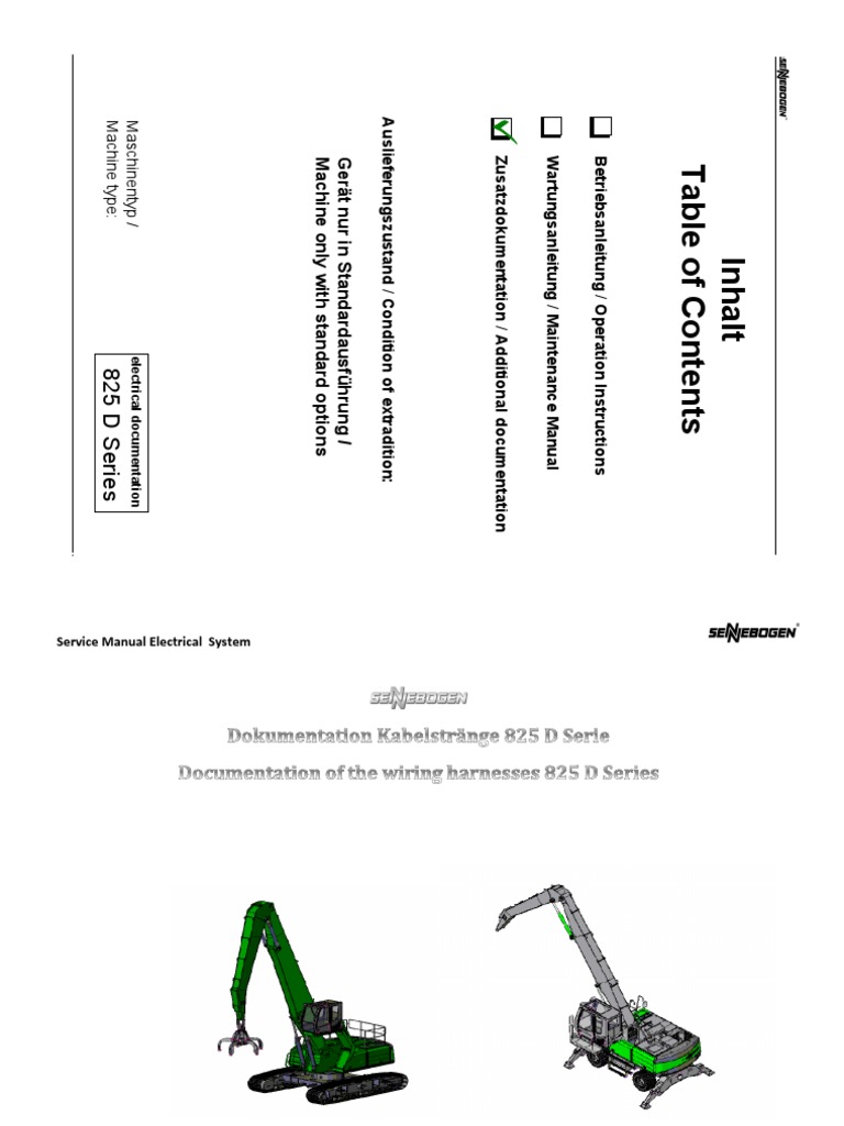 825 Electric Documentation | PDF