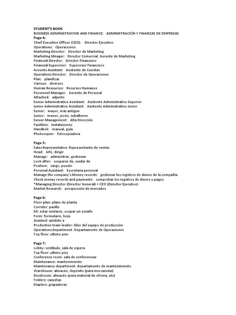 Business... - Students Book | PDF