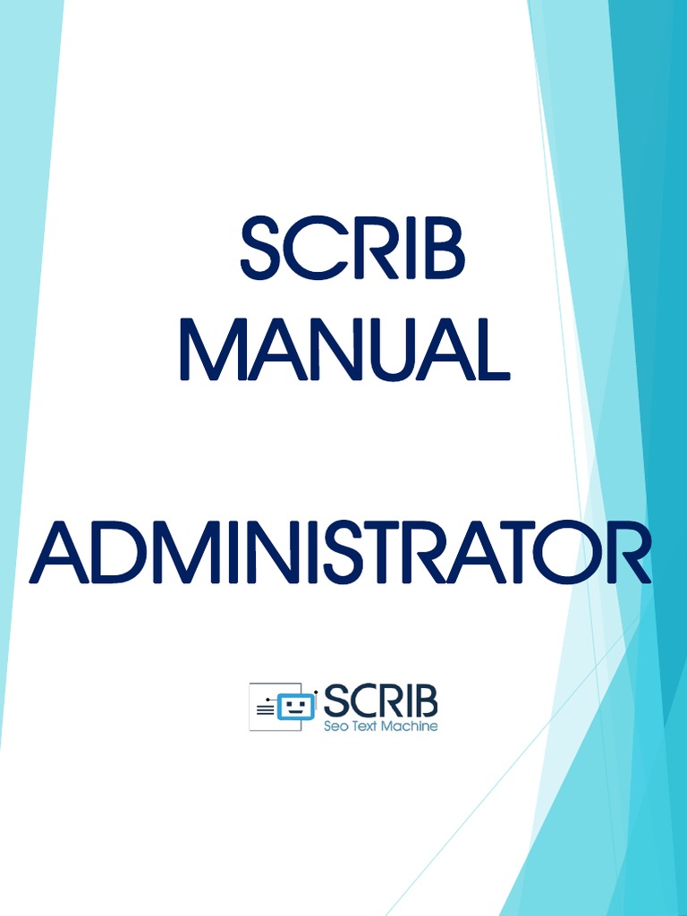 SCRIB Administrator Login Guide | PDF | Search Engine Optimization ...