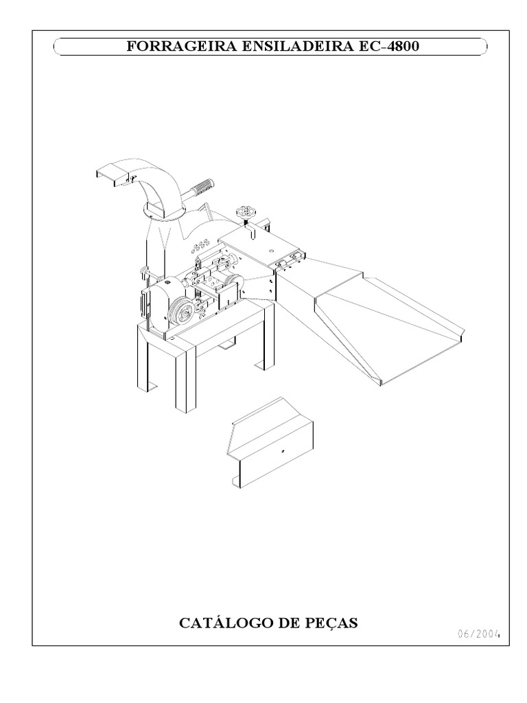 Picadora Cremasco Ec-4800 Completa Plus | PDF