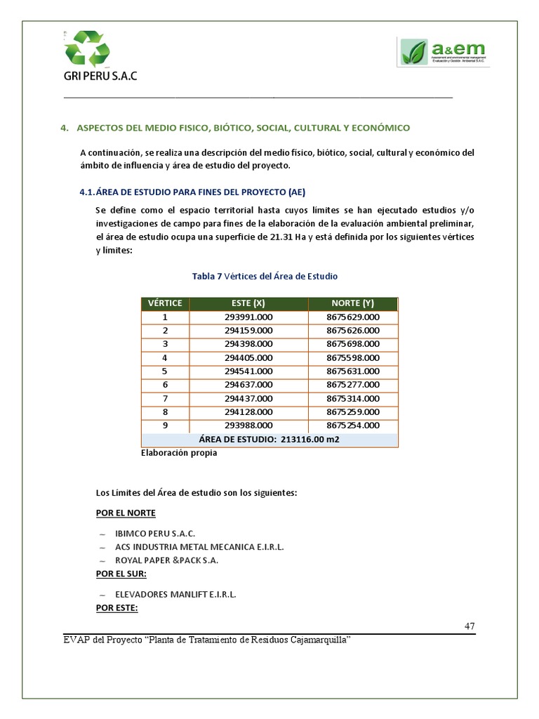 115248-2020-11597-03. Aspectos Del Medio Físico, Biótico, Social, Cultural y Económico | PDF ...