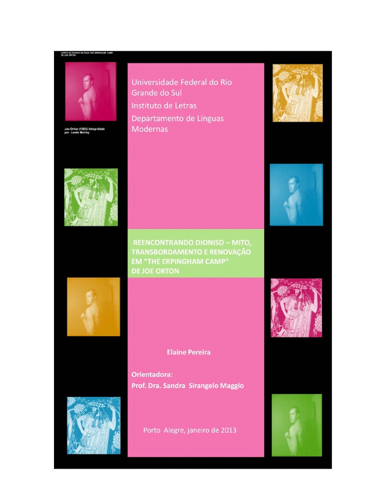 Reencontrando Dioniso: Mito, Transbordamento e Renovação em The ...