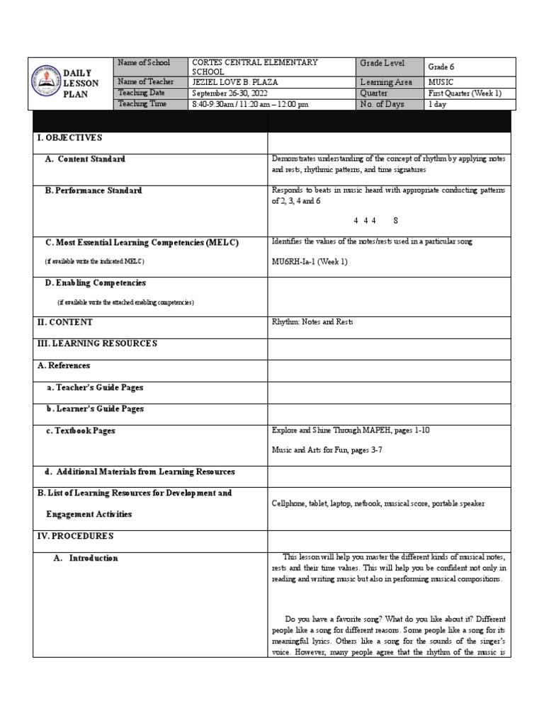 Music Grade 6 | PDF