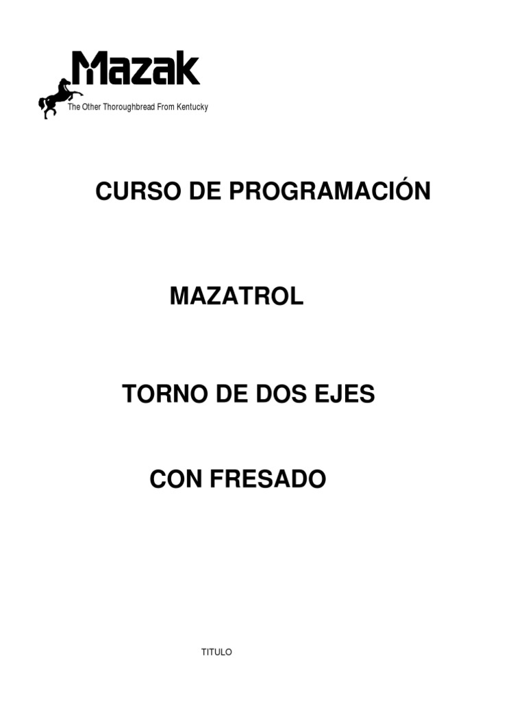 Mazak | PDF | Herramientas | Metalurgia