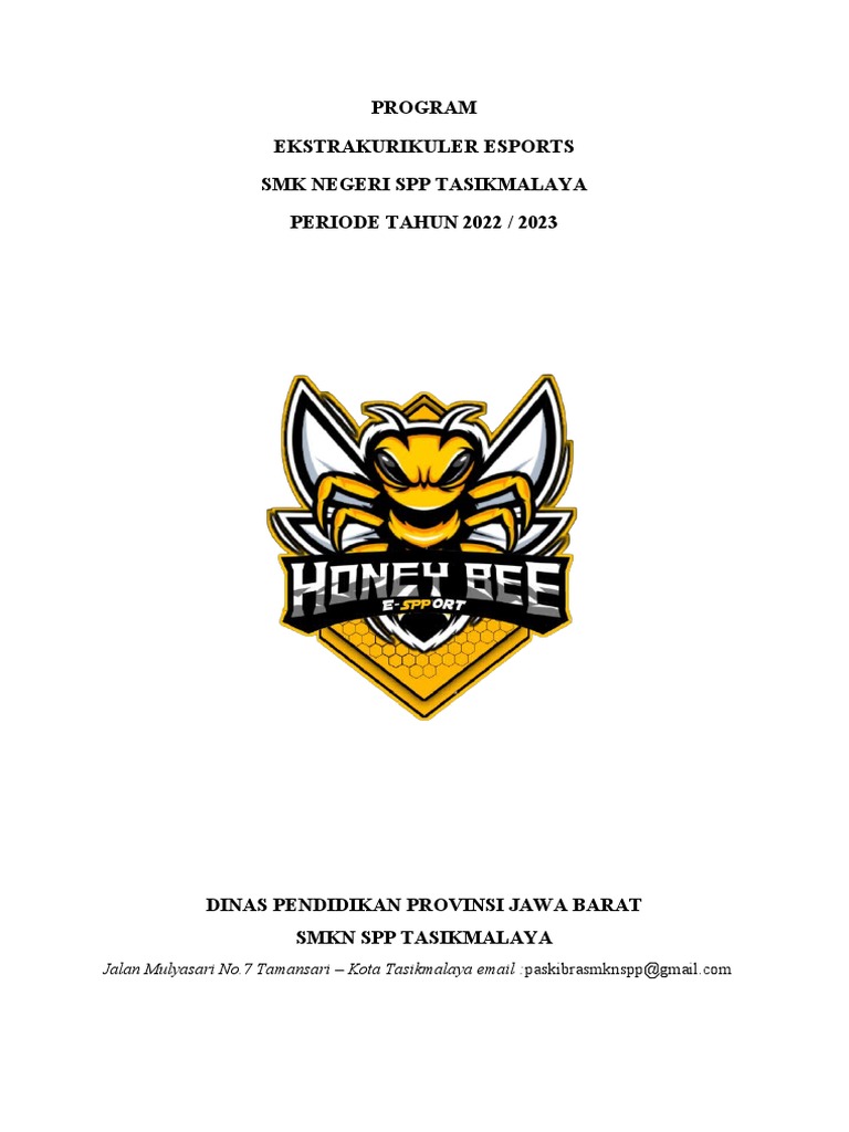 Program Ekskul Esports | PDF