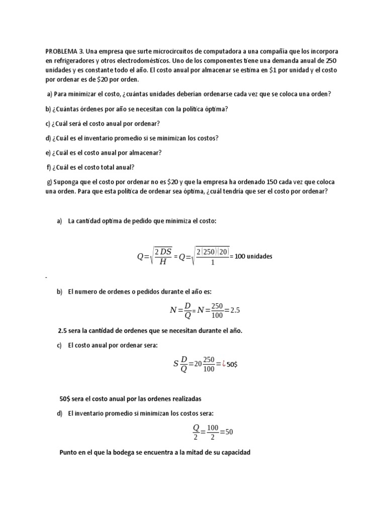 Ejercicio Io | Descargar gratis PDF | Inventario | Informática