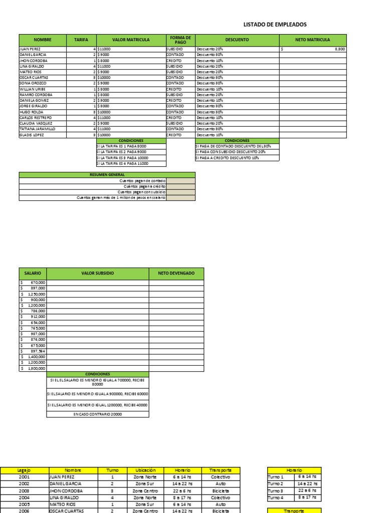 Ejercicio Si Anidado | PDF