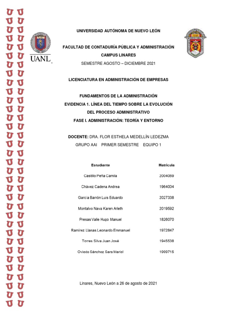 LA FUNAD AAI Ev1 Eq1 | PDF