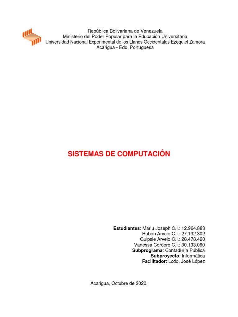 Informe - Modulo I | PDF | Programa de computadora | Programación