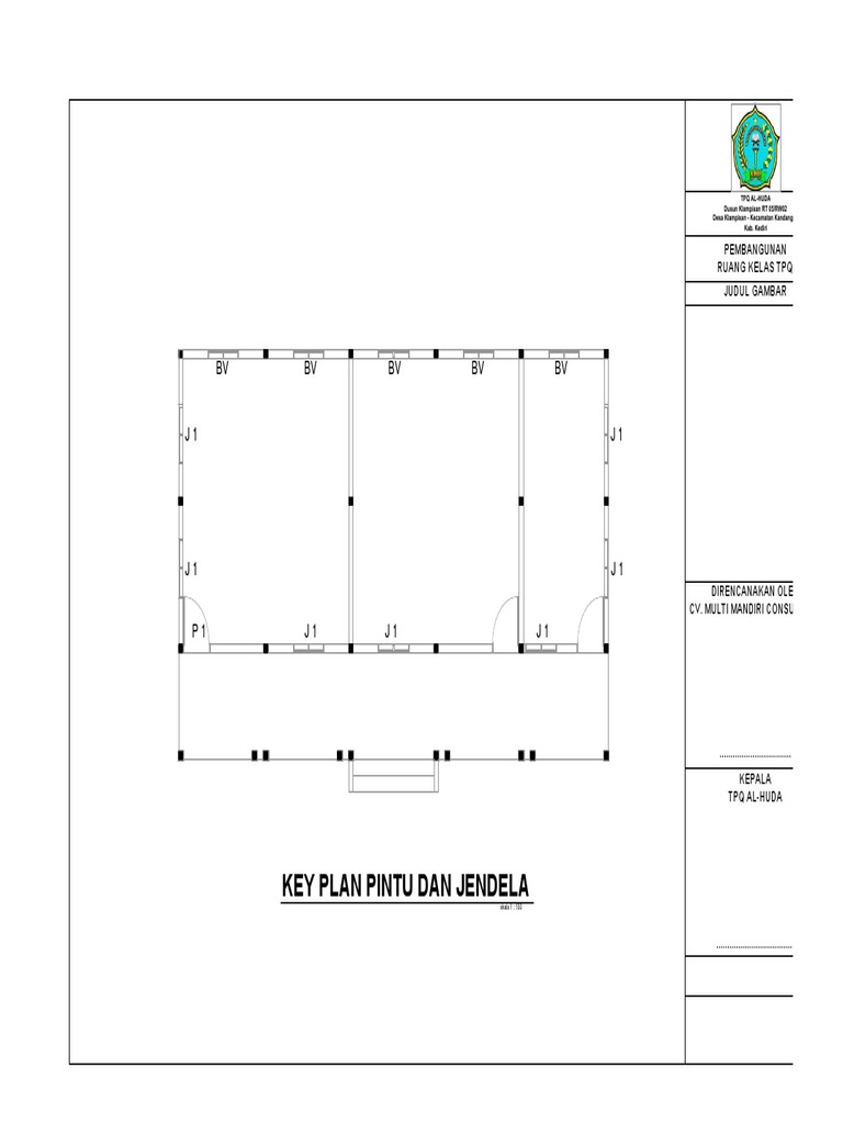 Keyplan Kusen Klampisan | PDF
