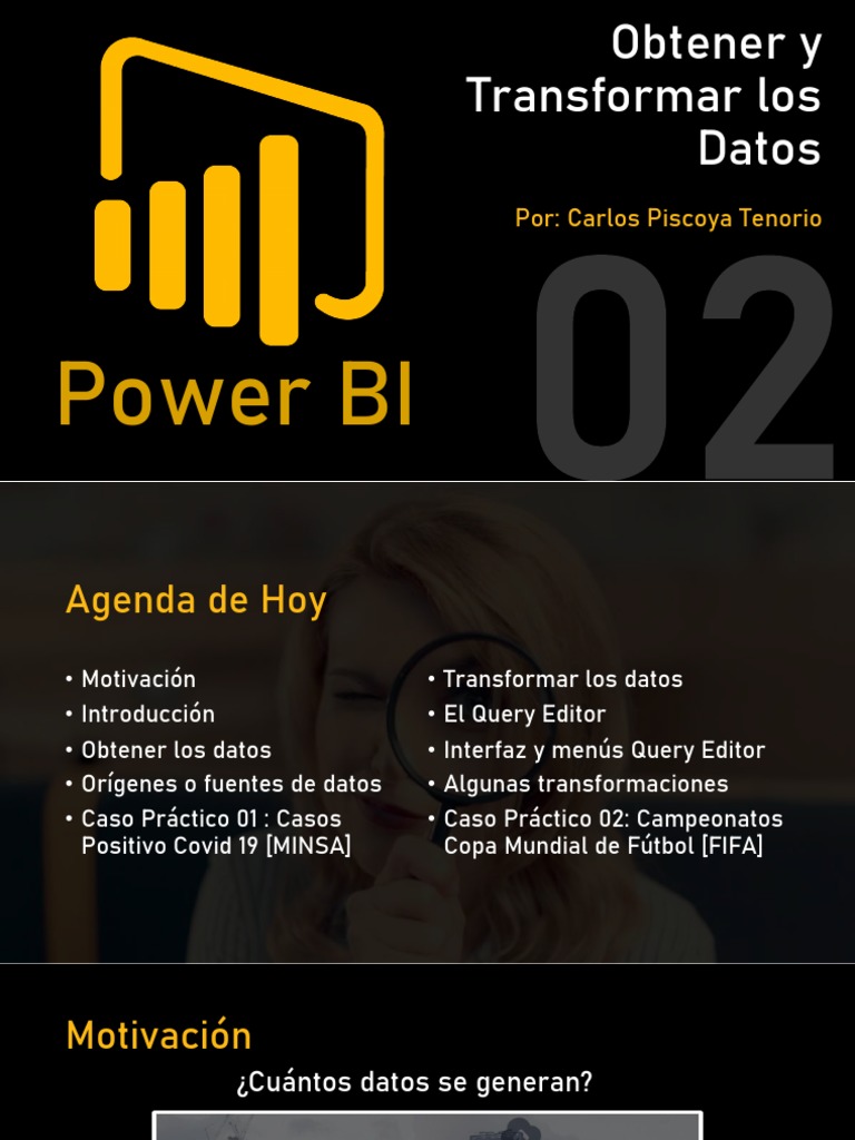 Power BI - Obtener y Transformar Los Datos | PDF | Mi sql | Gestión de ...