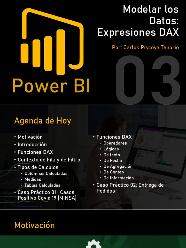 Modelar Datos - DAX | PDF | Fórmula | Microsoft Excel
