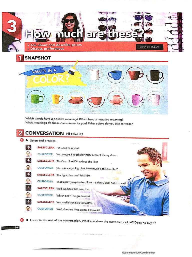 Student's Book 3 | PDF