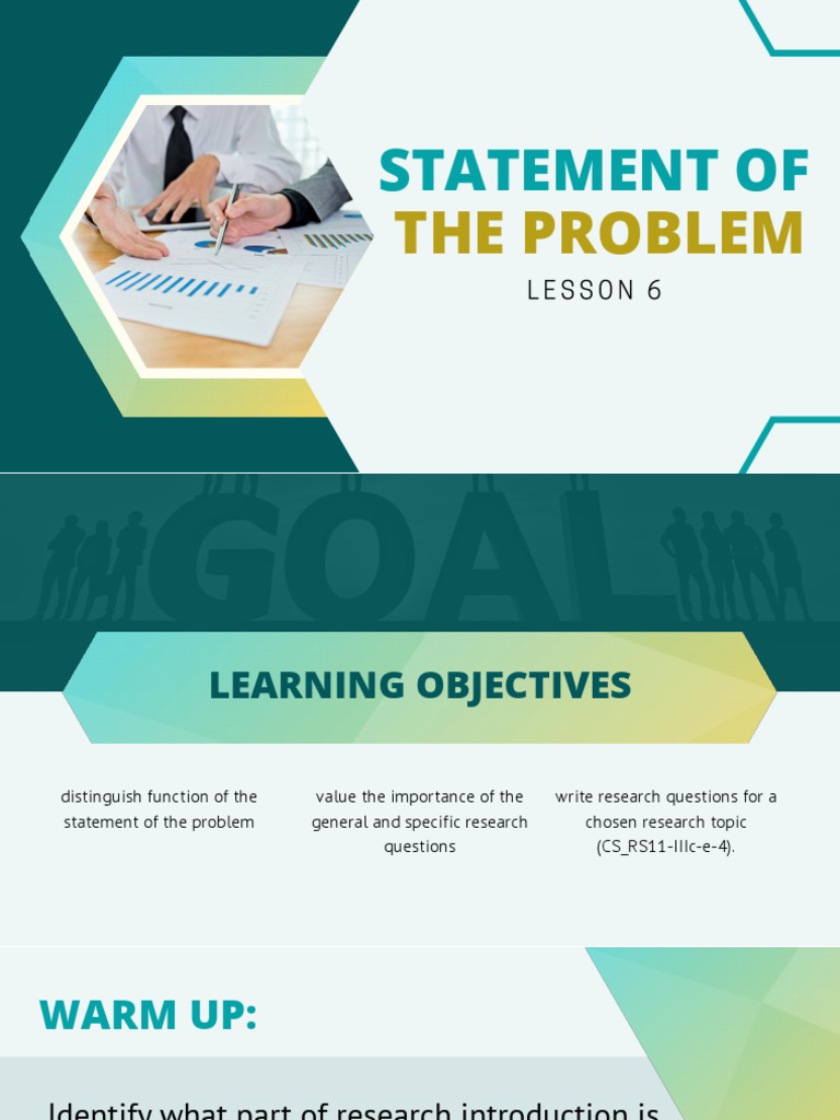 Writing Effective Problem Statements | PDF | Communication | Language ...