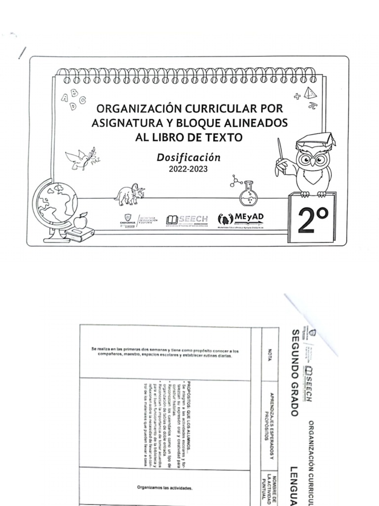 Mapeo Segundo Grado | PDF