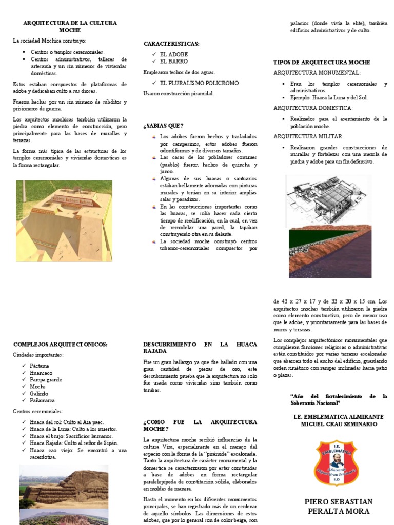 Arquitectura de La Cultura Moche | PDF