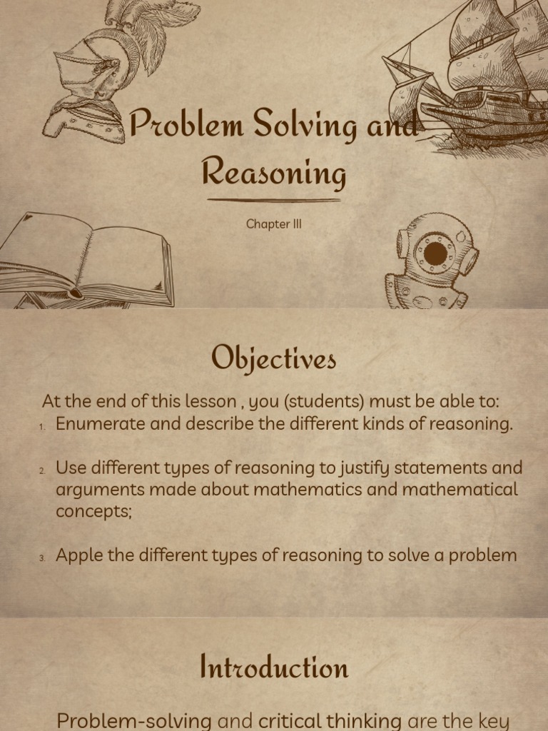 Math Reasoning for Students | PDF | Reason | Critical Thinking