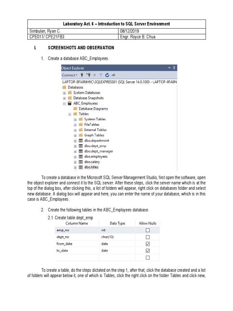 dbms_lab_6.pdf | PDF | Relational Database | Software Engineering