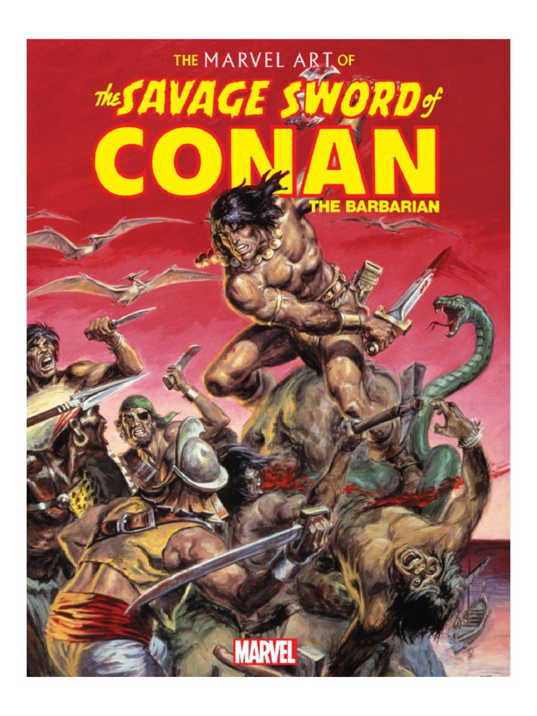 The Marvel Art of Savage Sword of Conan | PDF