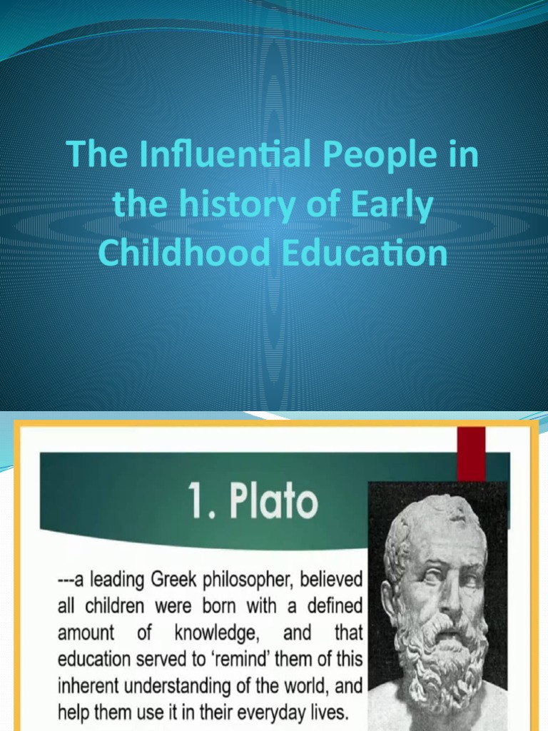 The Influential People in The History of Early | PDF