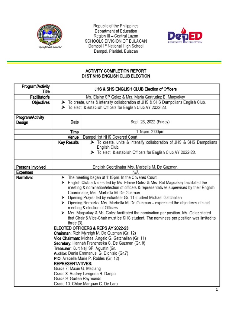 Acr Englishclub Sept.23-2022 | PDF