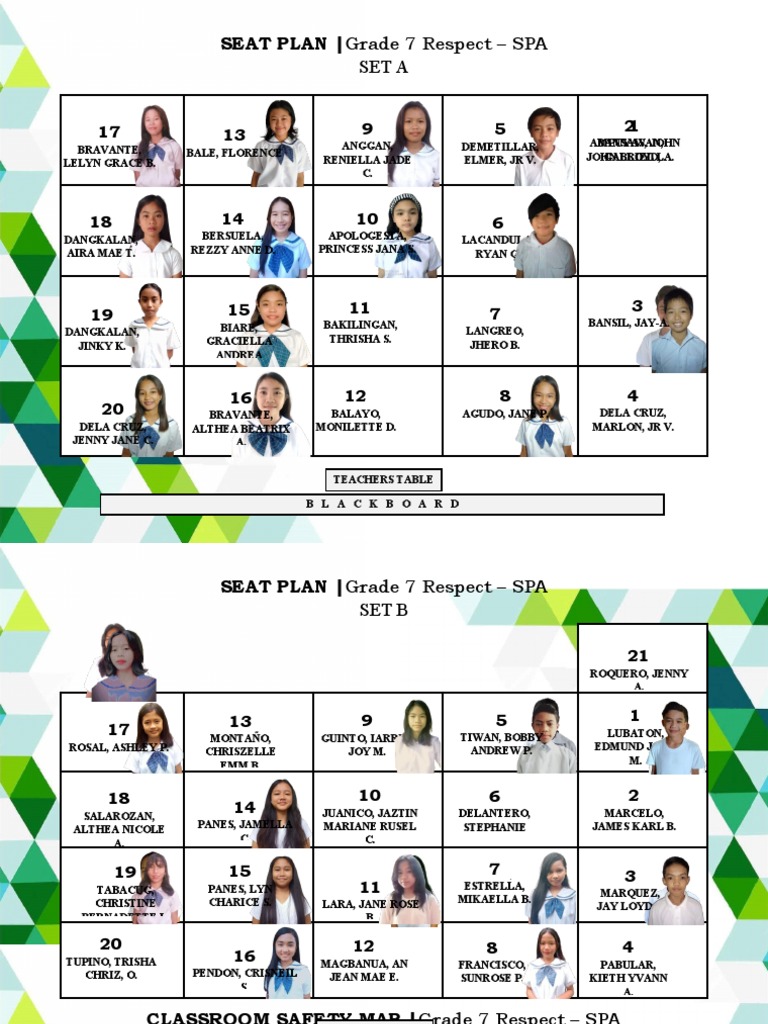 Seat Plan | PDF