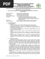 TOR Penemuan Kasus Aktif Dan Pemantauan Obat TBC 2025 | PDF