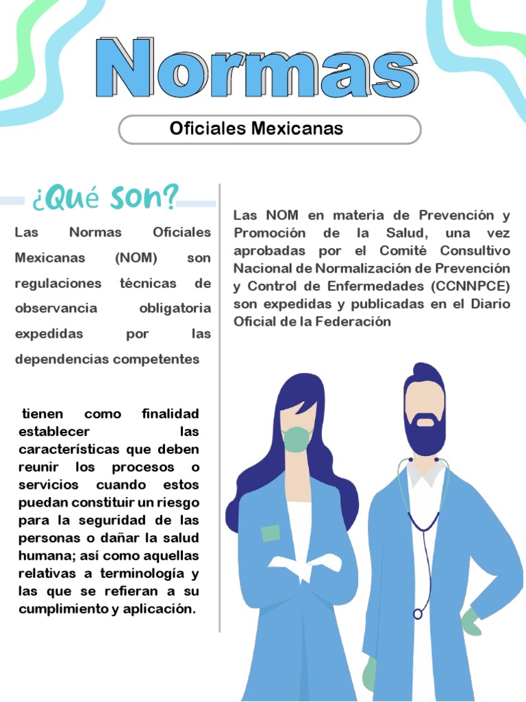 Normas Oficiales Mexicanas | PDF | Asistencia sanitaria preventiva | Salud pública