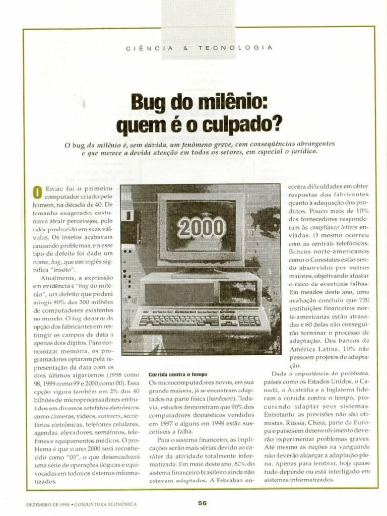 Bug Do Milênio | PDF