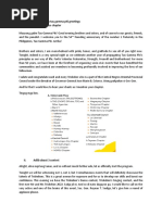 Program Script Sample For Birthday | PDF