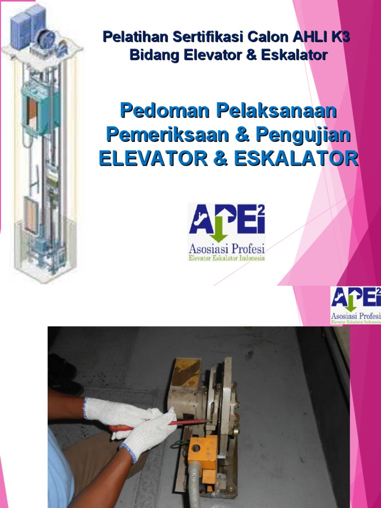 AK3E2 - 8 Pedoman Pelaksanaan Pemeriksaan & Pengujian Ele Esk | PDF