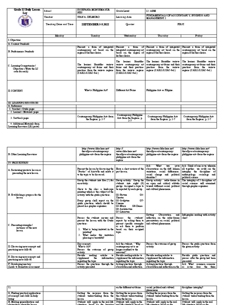 DLL Fabm2 | PDF | Learning | Cognition