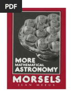 Jean Meeus - Astronomical Algorithms - (1998) PDF | PDF