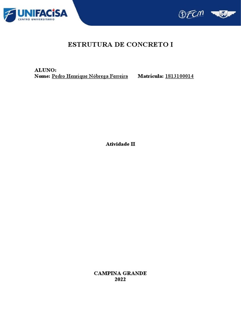 Deterioração Do Concreto Atividade 2 Pdf Vestir Se Corrosão