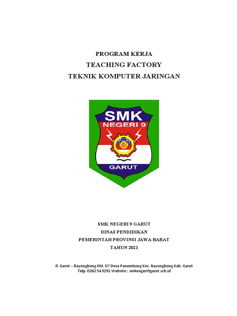 Program Kerja Tefa | PDF