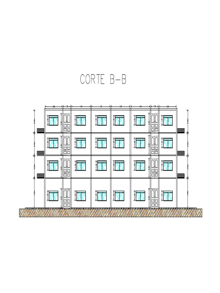 Plano Corte B-B | PDF