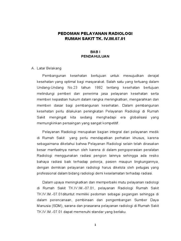 Ped Pel Radiologi | PDF