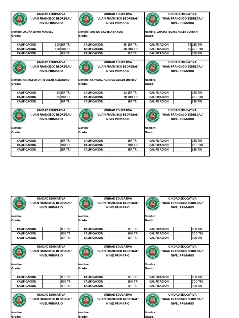 MATRIZ INGLES (Autoguardado) | PDF