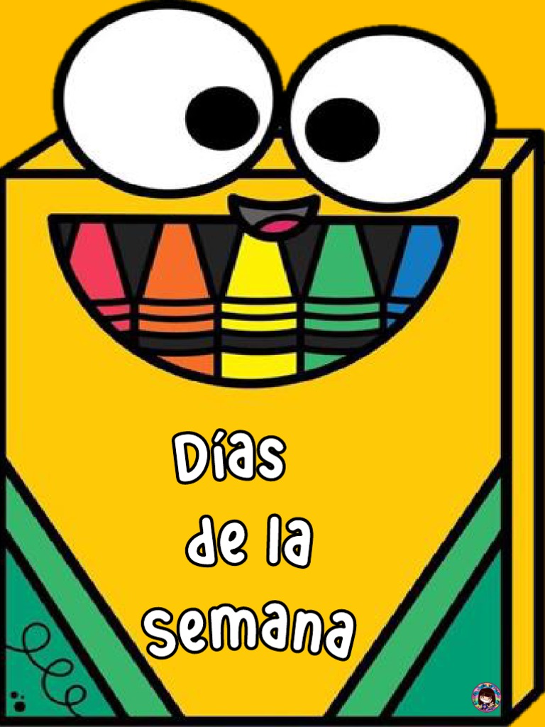 dias de la semana crayola | PDF