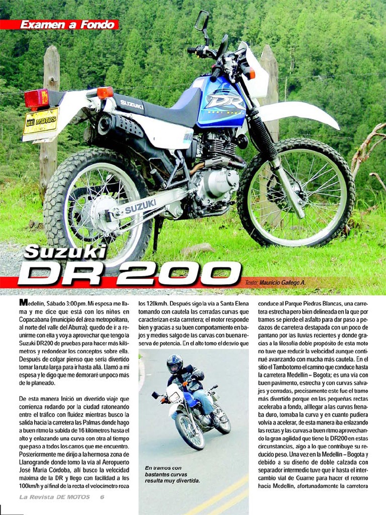 Suzuki DR200 Ed38 | PDF