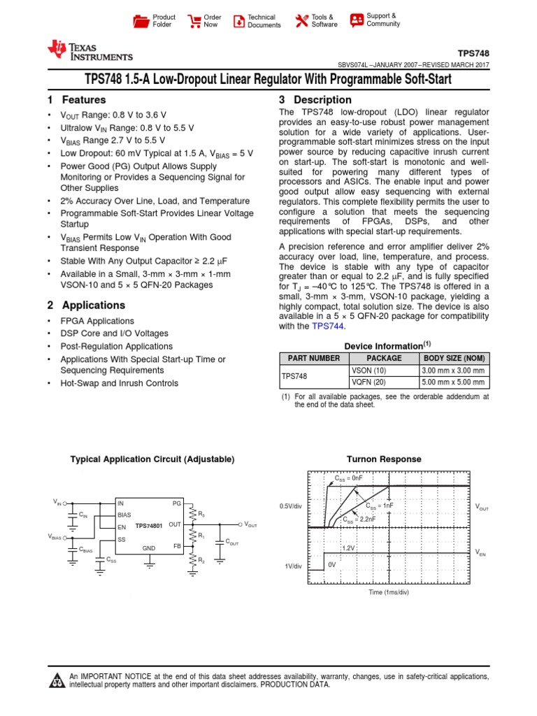 Tps 74801 | PDF | Electrostatic Discharge | Capacitor