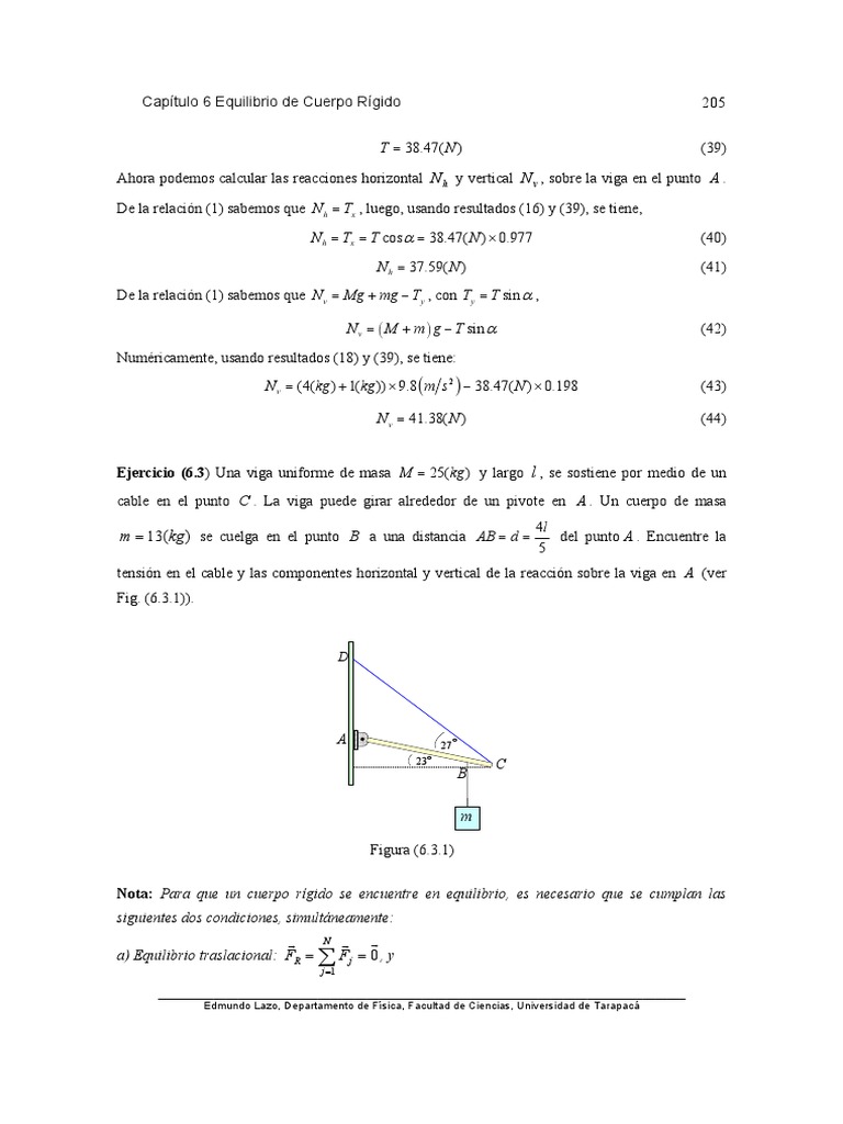 1 Control2 Estática | PDF | Viga (Estructura) | Mecánica