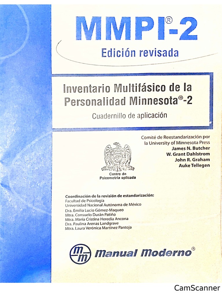 Mmpi 2 | PDF