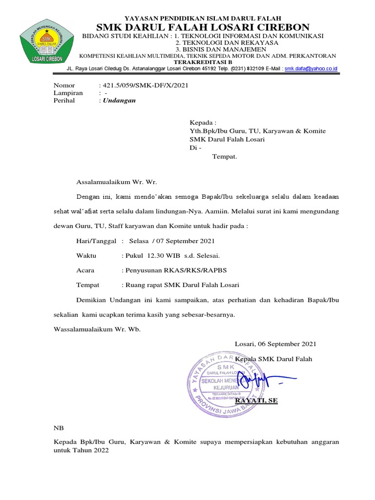 Dokumen RKAS - RKS, RAPBS | PDF