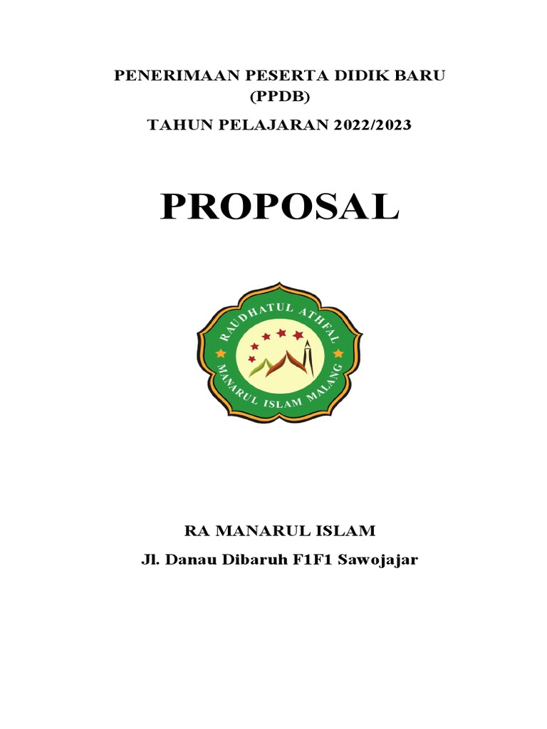 PPDB RA Manarul Islam 2022/2023 | PDF