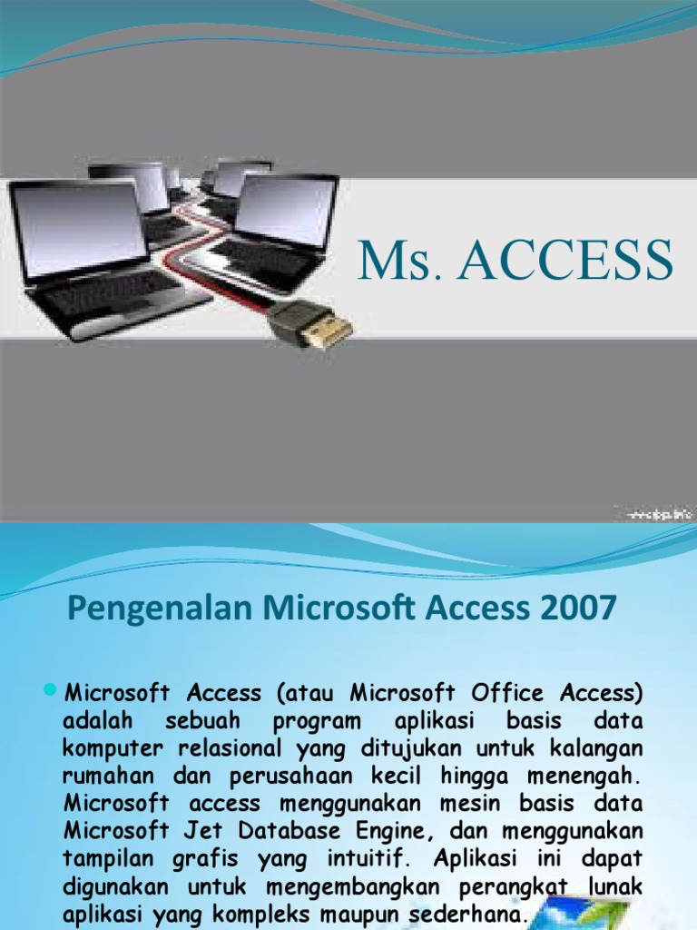 Ms Access 2007 Pdf