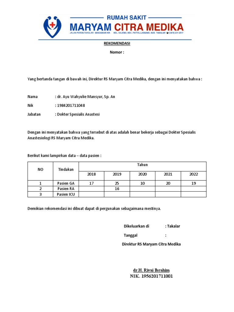 REKOMENDASI DR Ayu | PDF